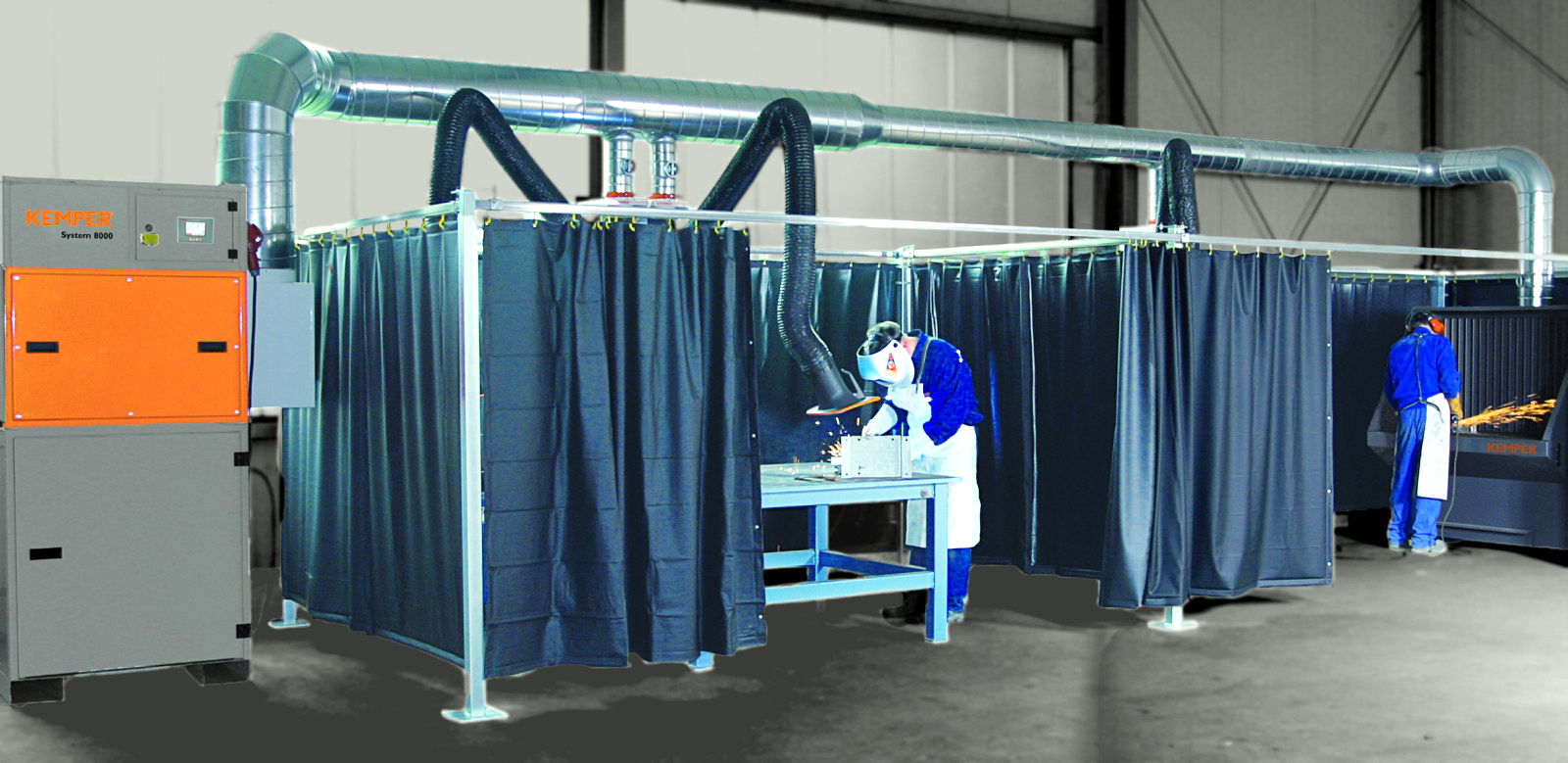 Extraction systems for welding fumes at a glance
